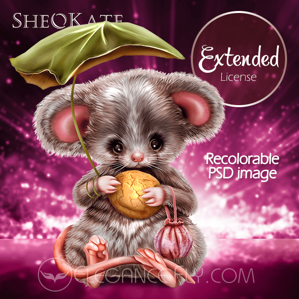 Little cute mouse – Elegancefly