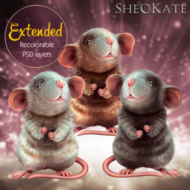 Mouse Worker – Elegancefly