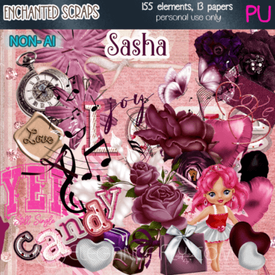 Sasha Scrap Kit – Elegancefly